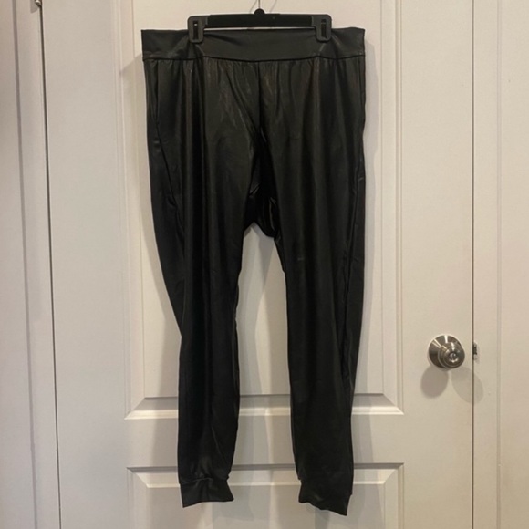 Commando | Pants & Jumpsuits | Commando Faux Leather Joggers | Poshmark